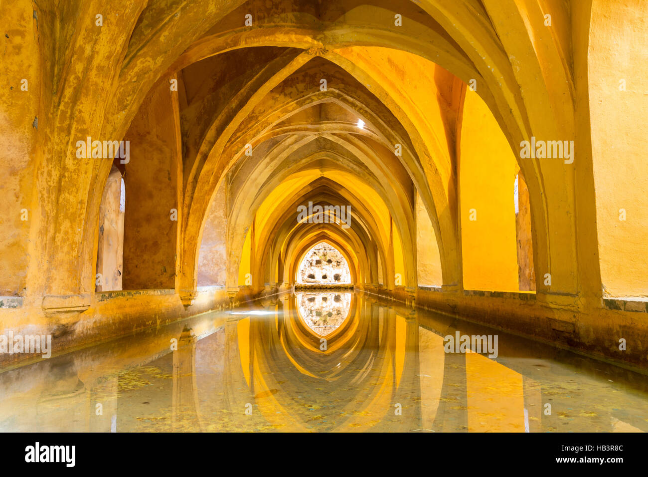 Royal Alcazar of Seville Stock Photo - Alamy