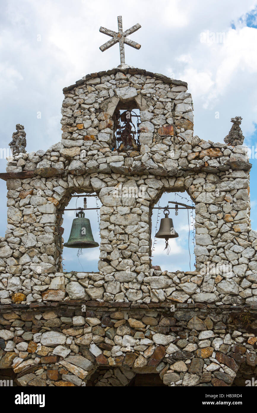 Stone church in San Rafael, Merida State, Venezuela Stock Photo - Alamy