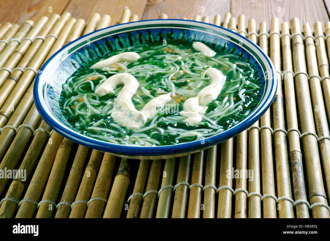 Persian Noodle Soup Stock Photo - Alamy