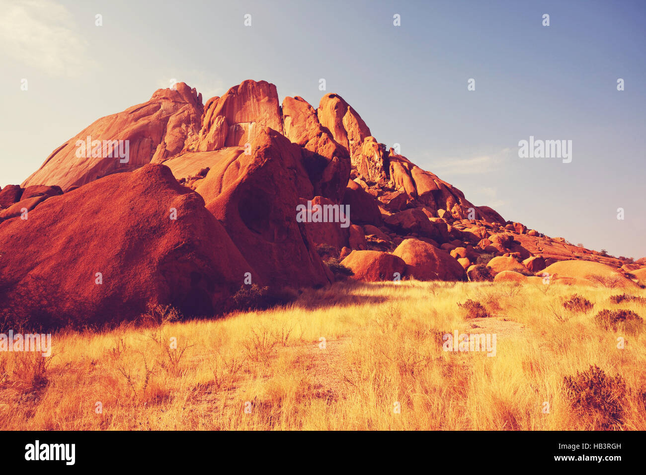 Mountains in Namibia Stock Photo - Alamy