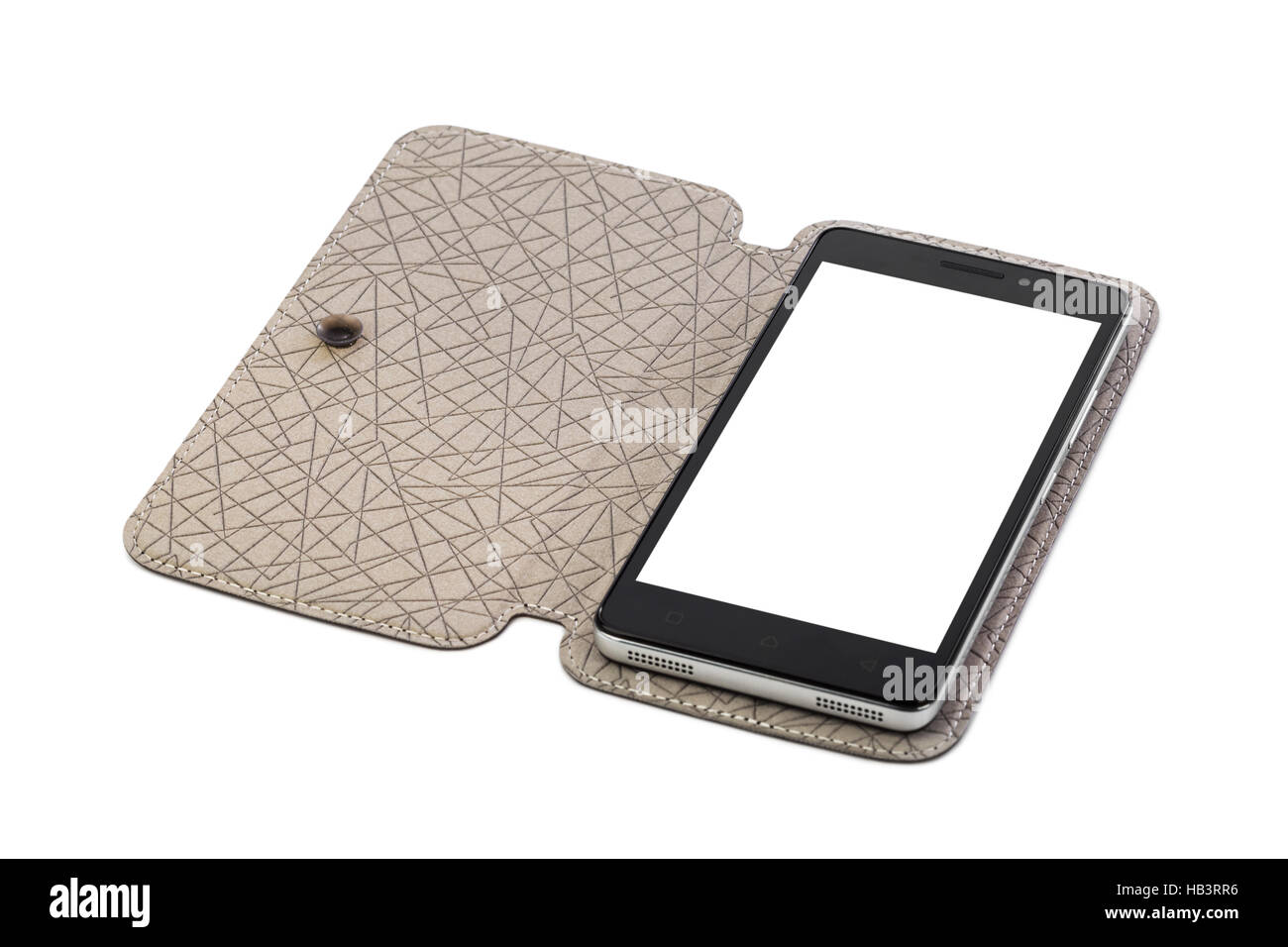 Smartphone in case Stock Photo - Alamy