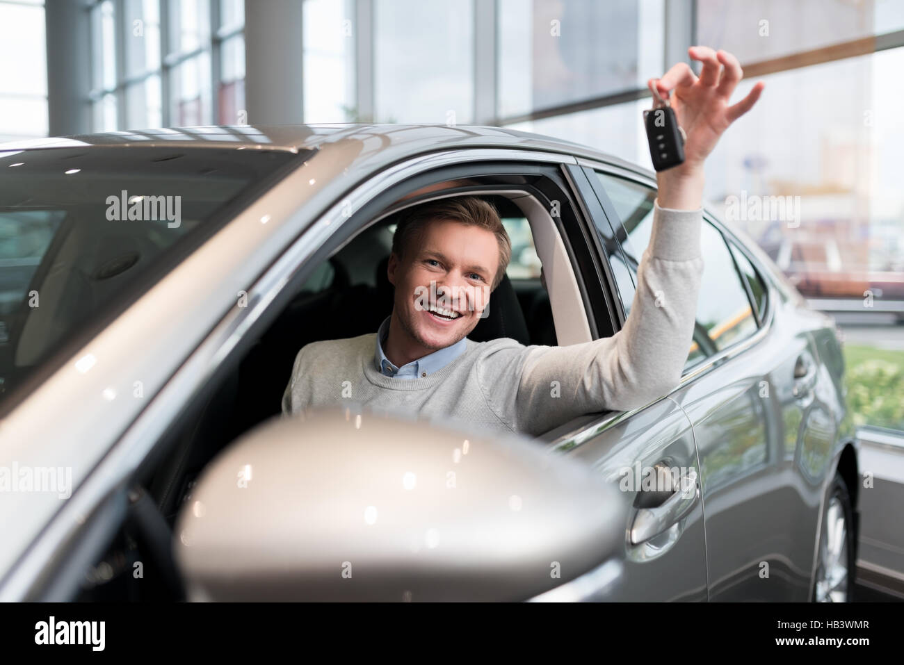 Happy customer car hi-res stock photography and images - Alamy