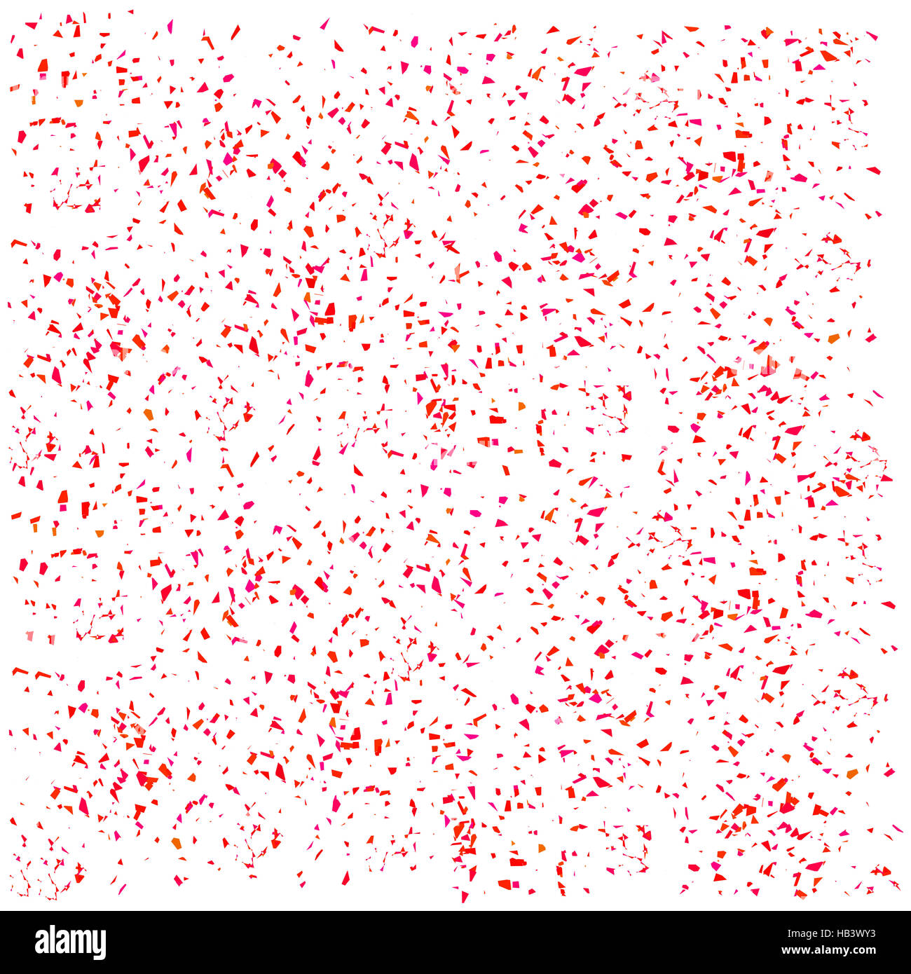 Red Confetti Isolated Stock Photo - Alamy