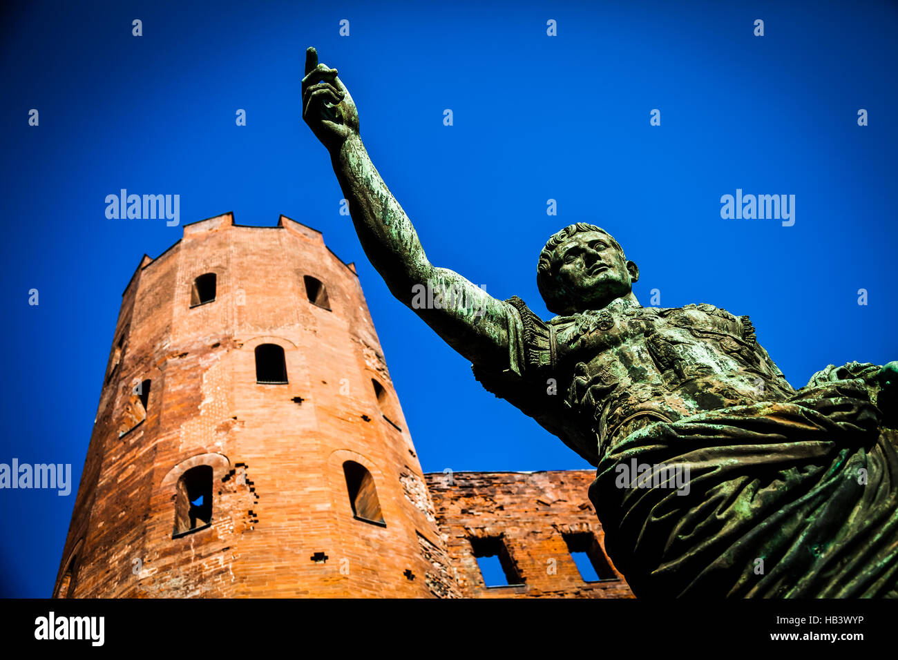 The leader: Cesare Augustus - Emperor Stock Photo - Alamy