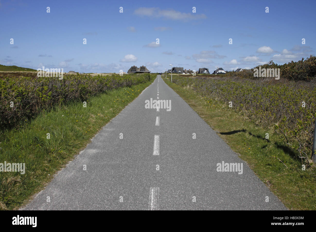 cycleway, Sylt, Germany Stock Photo - Alamy
