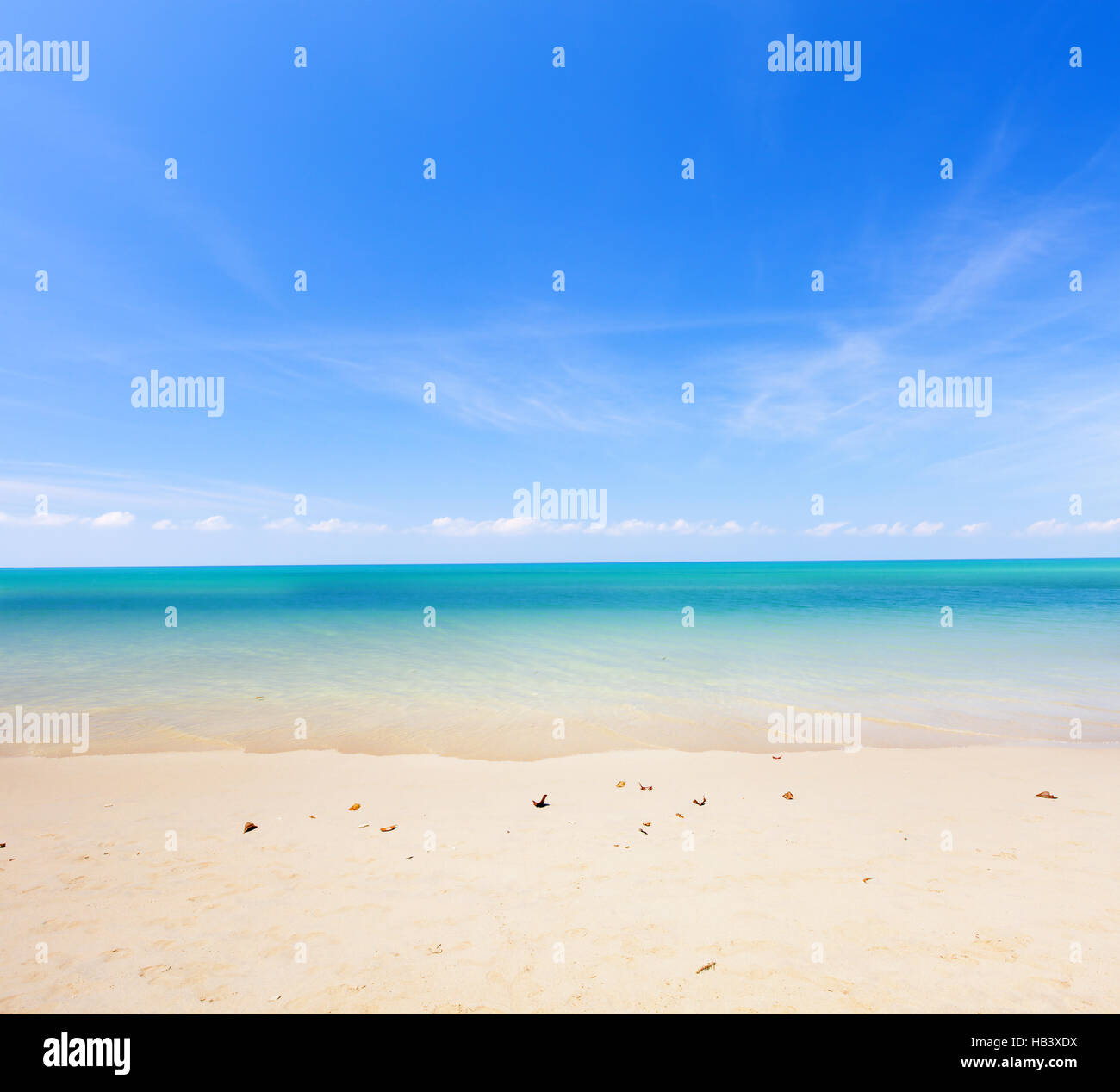 beach and sea Stock Photo - Alamy