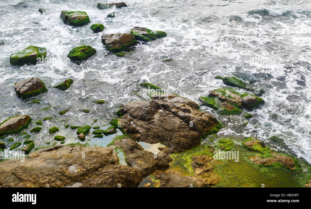 Close up sea bay rough hi-res stock photography and images - Alamy