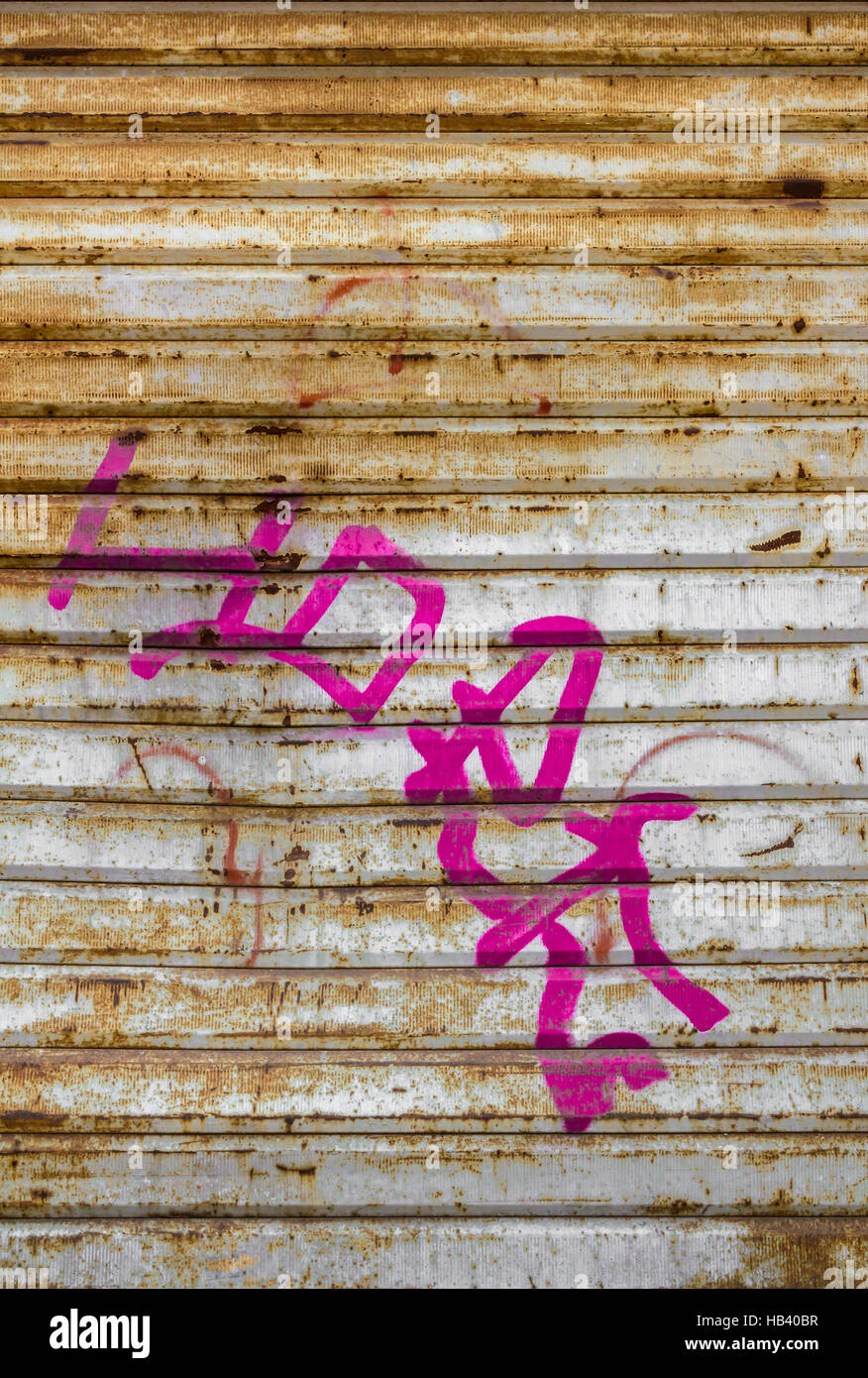 Old industrial metallic door hi-res stock photography and images - Alamy