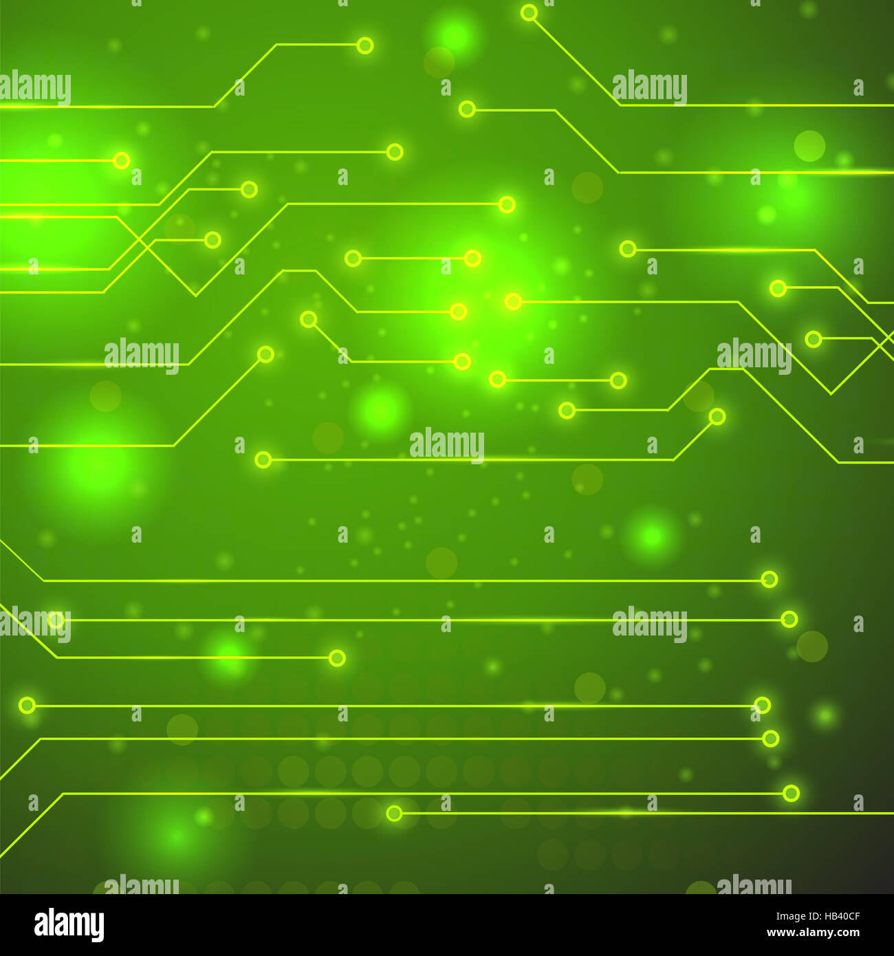 High Tech Printed Circuit Board Stock Photo - Alamy