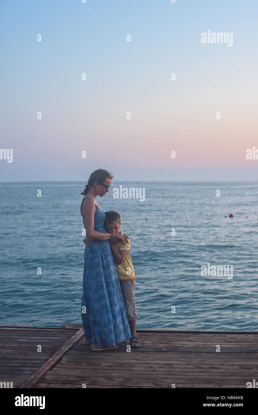 mother and son Stock Photo - Alamy