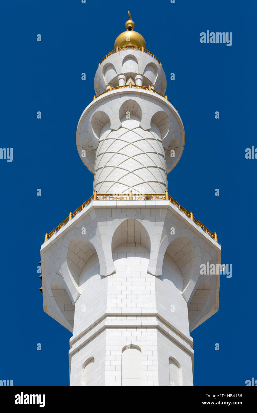 Sheikh Zayed Mosque in Abu Dhabi Stock Photo - Alamy