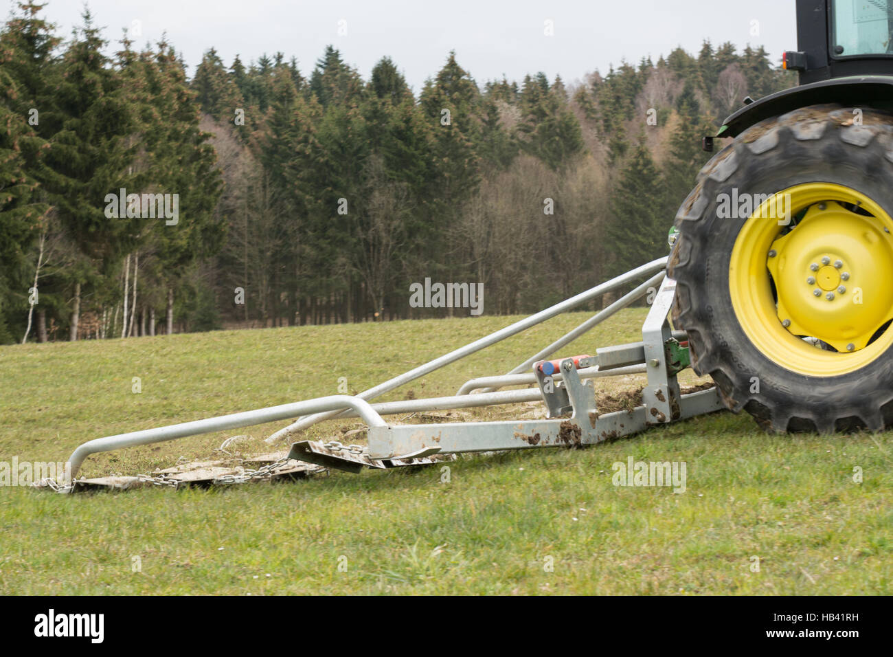 Close up tractor harrow hi-res stock photography and images - Alamy