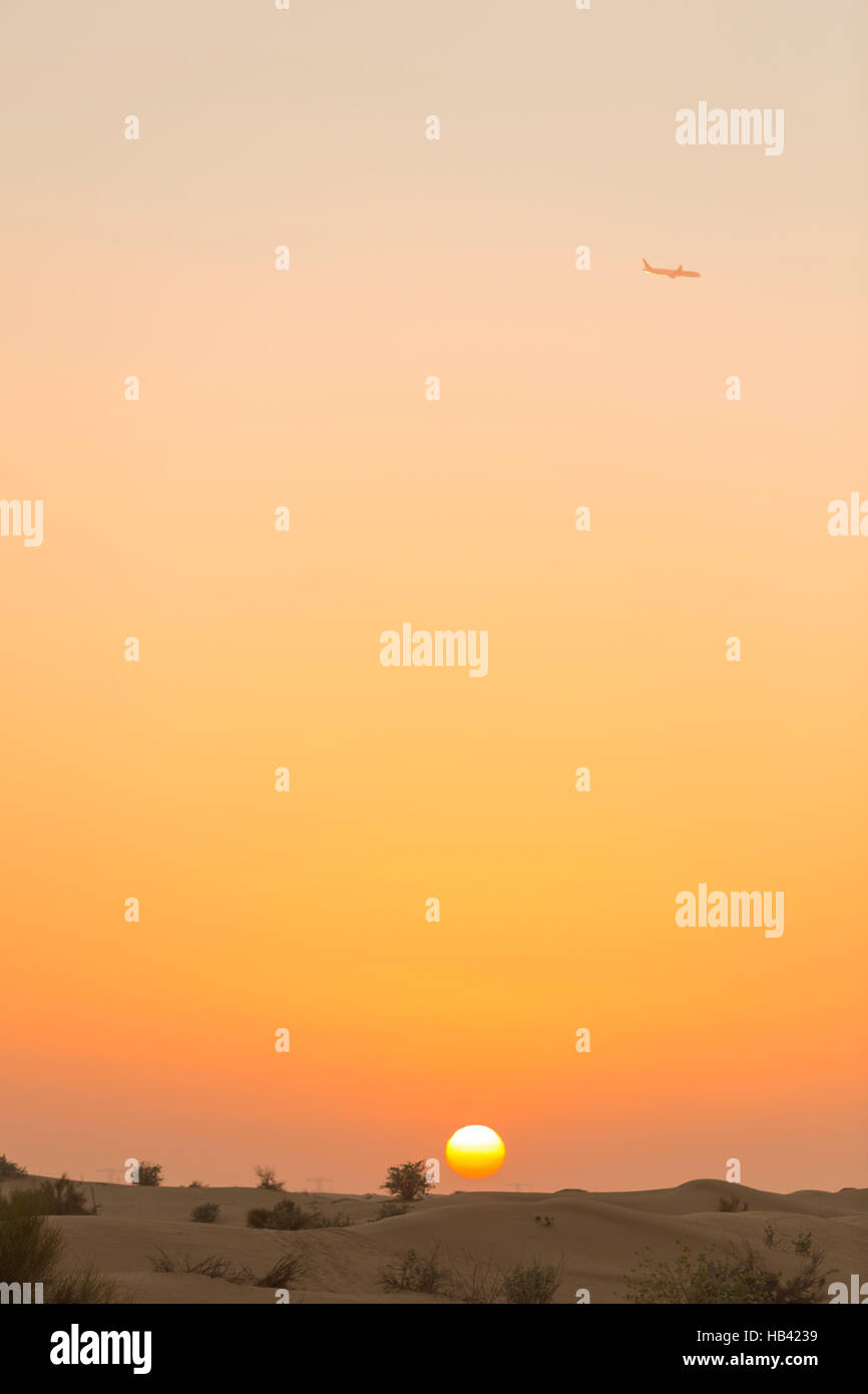 Red desert sandstone uae hi-res stock photography and images - Alamy