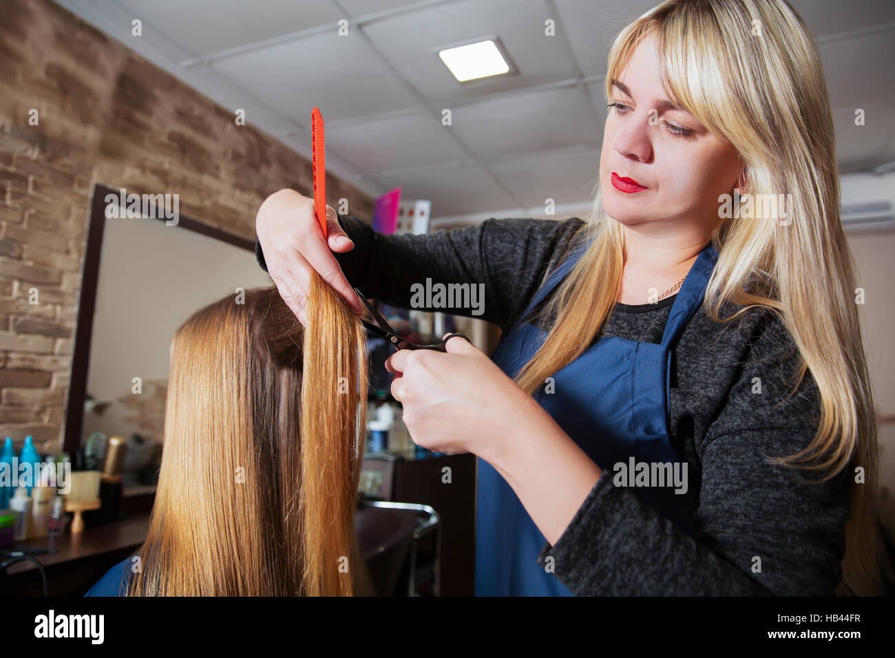 Professional hairdresser hi-res stock photography and images - Alamy