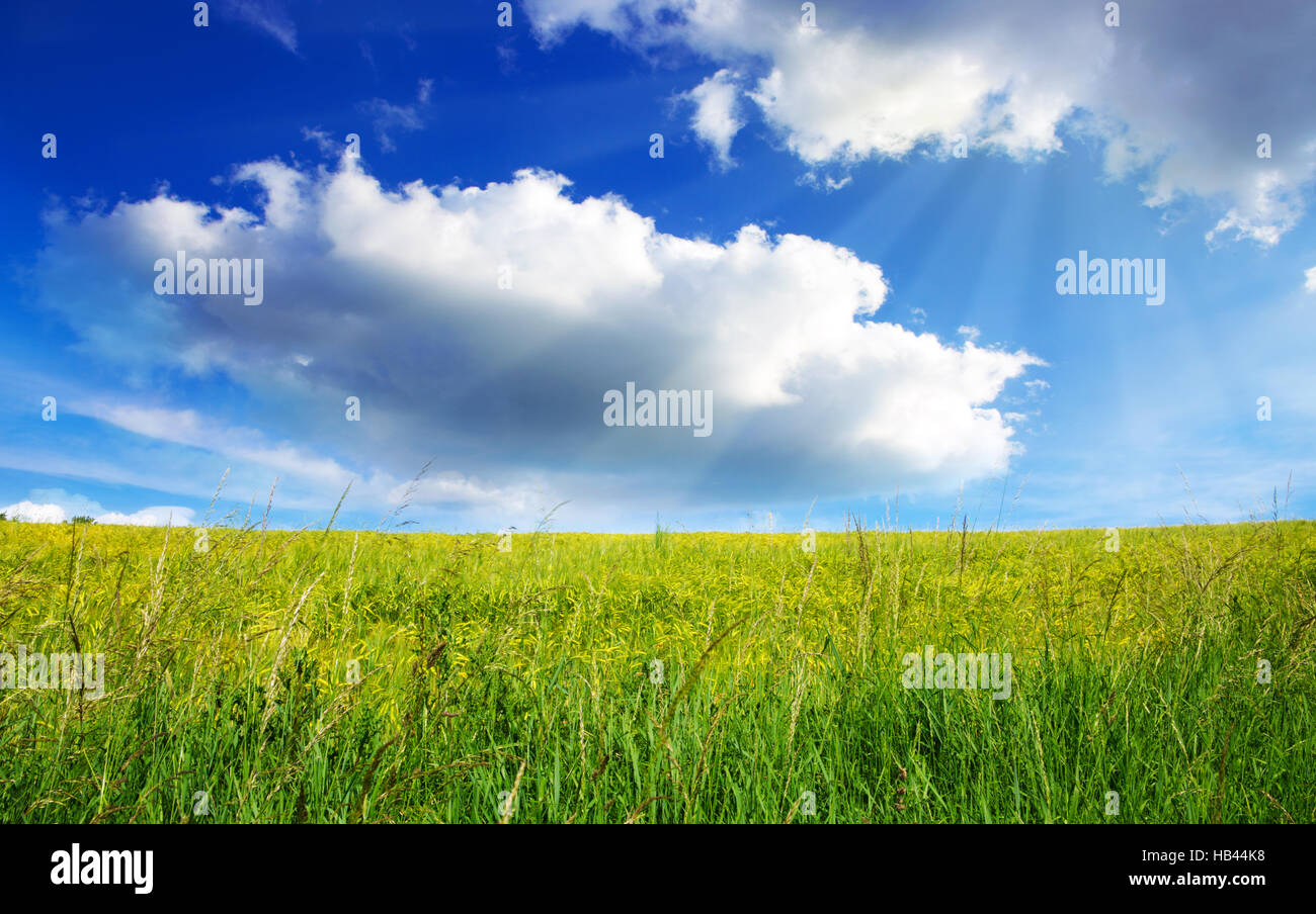 Beautiful sunset german spring hi-res stock photography and images - Alamy