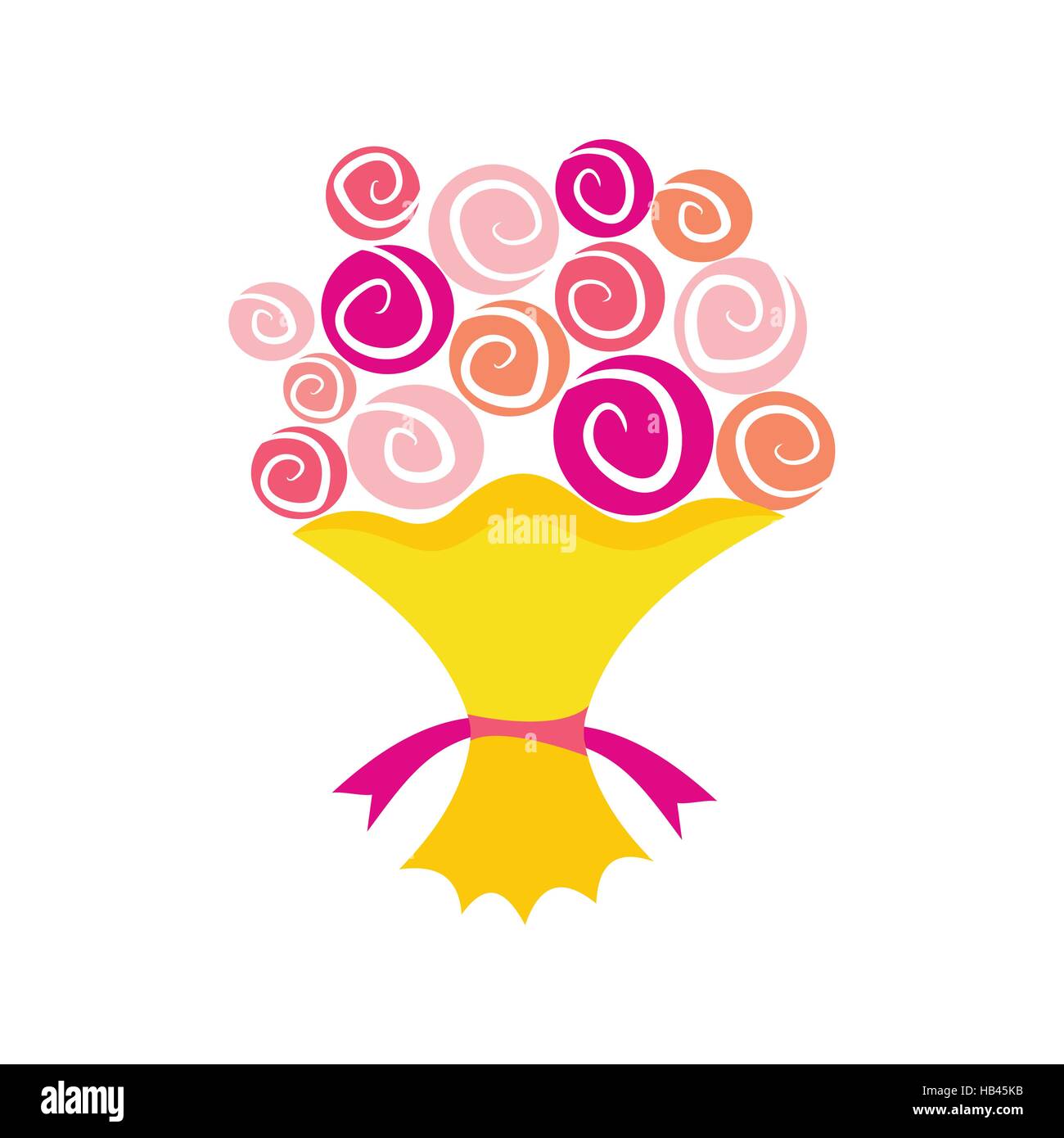 Simplified flowers hi-res stock photography and images - Alamy