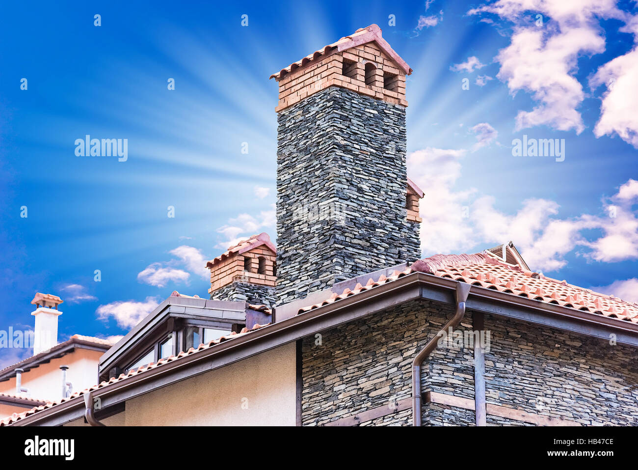 Tile gable hi-res stock photography and images - Alamy
