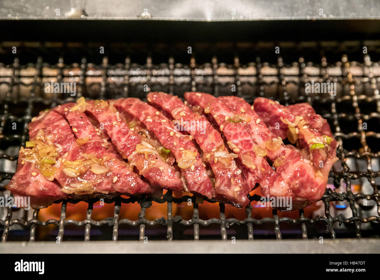 grilled wagyu beef Stock Photo - Alamy