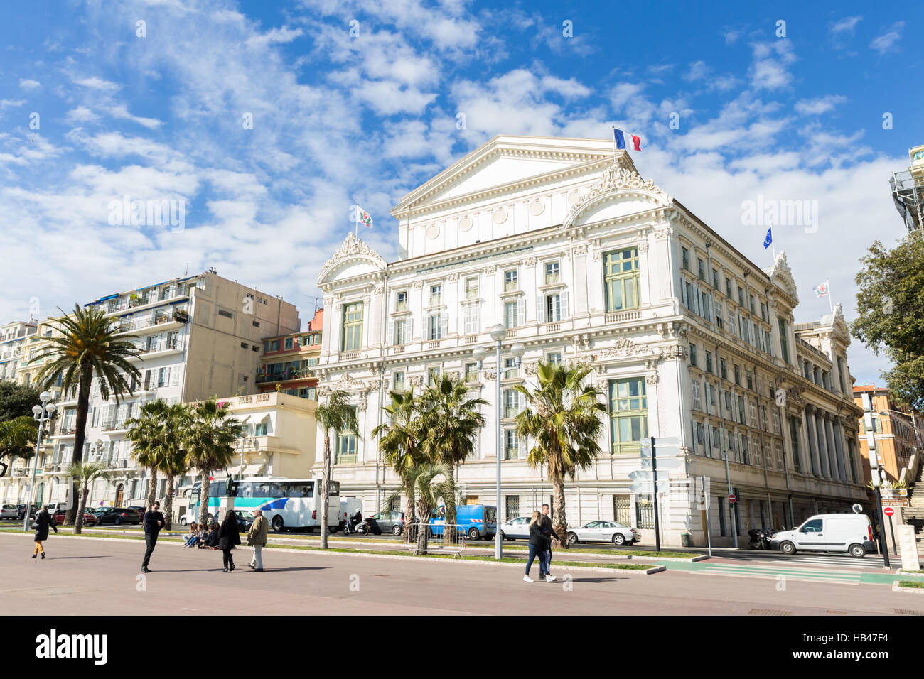 Opera house Nice France Stock Photo - Alamy