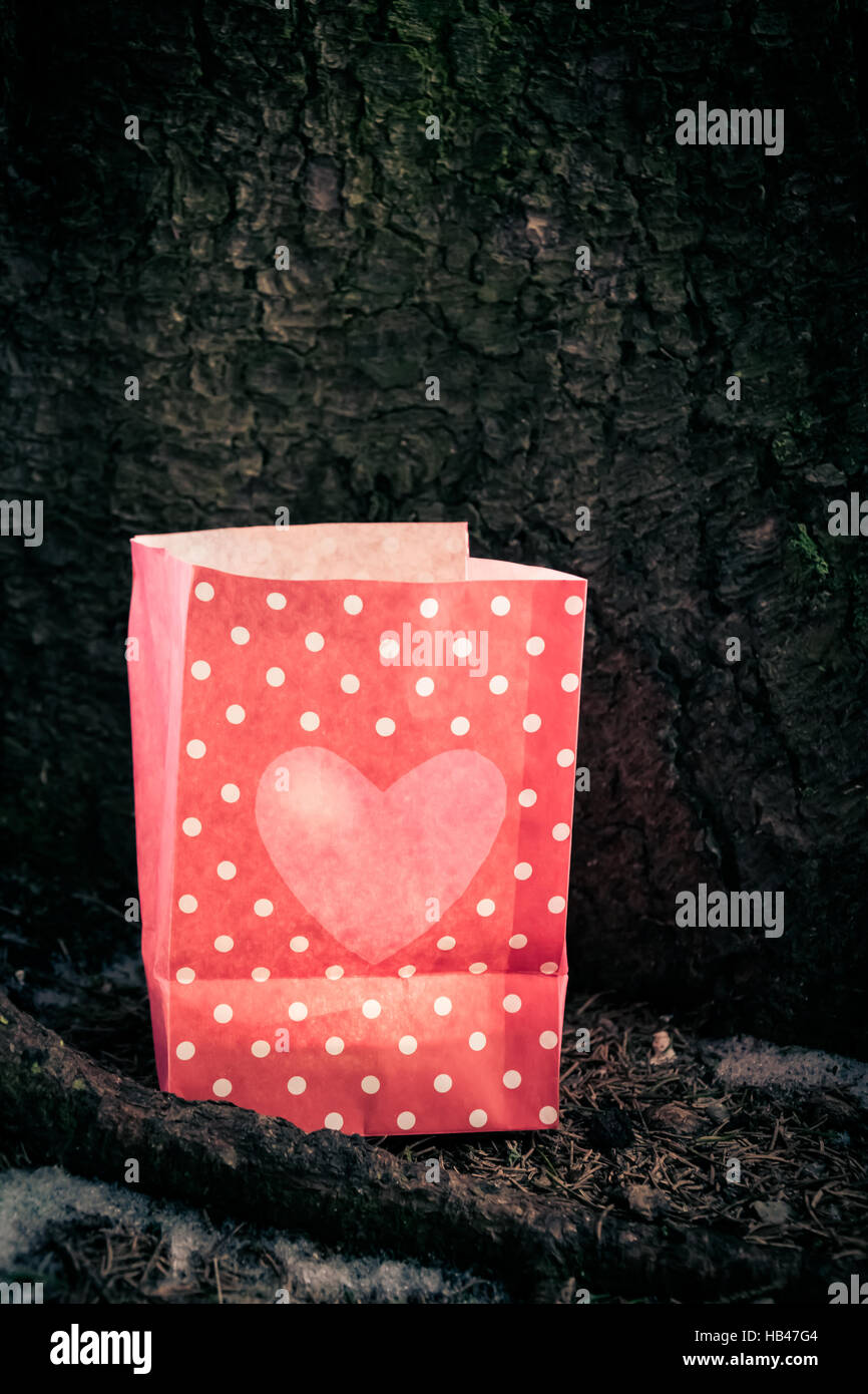 bag with light Stock Photo - Alamy