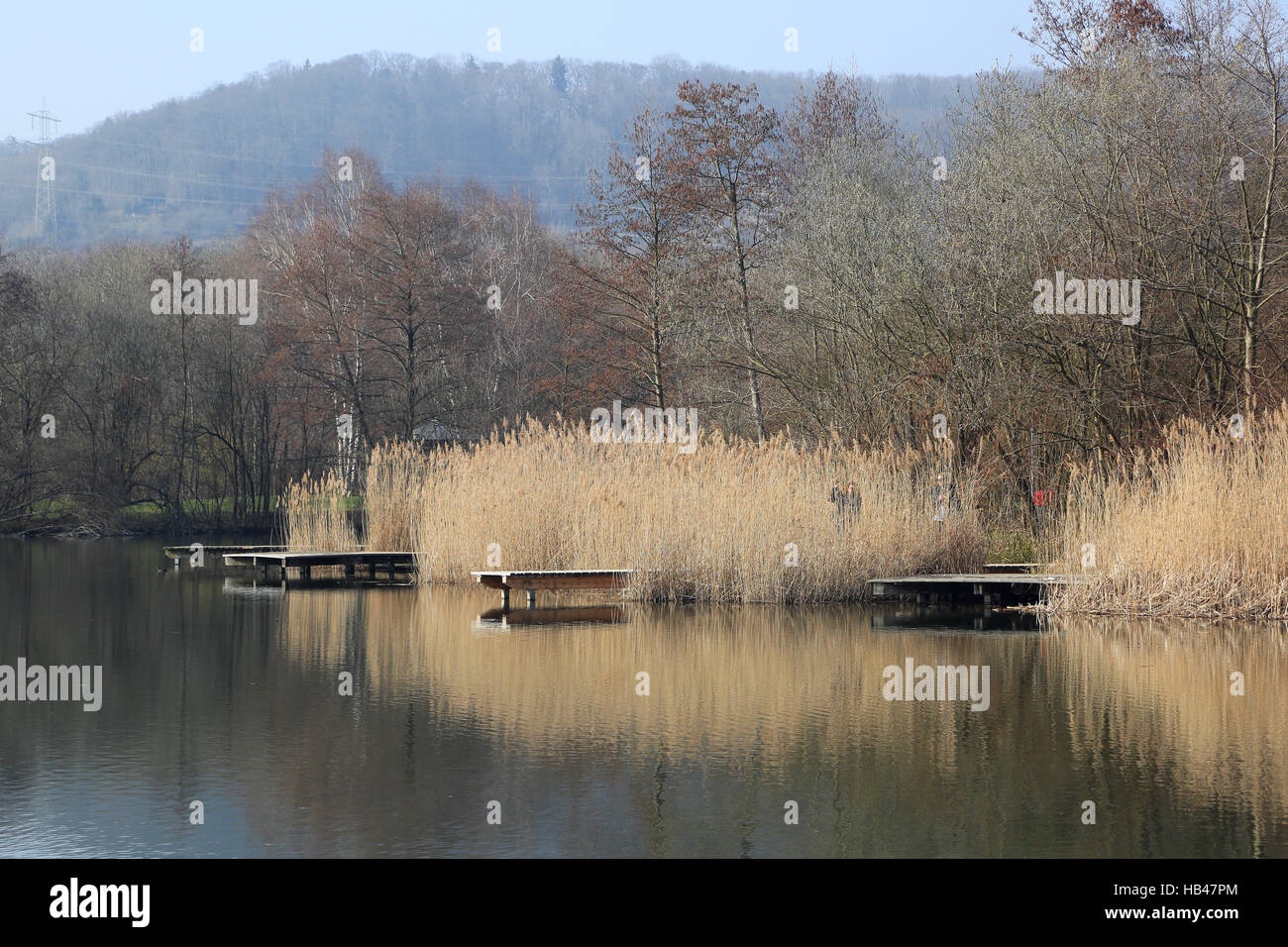Local recreation area in Lörrach, Germany Stock Photo - Alamy