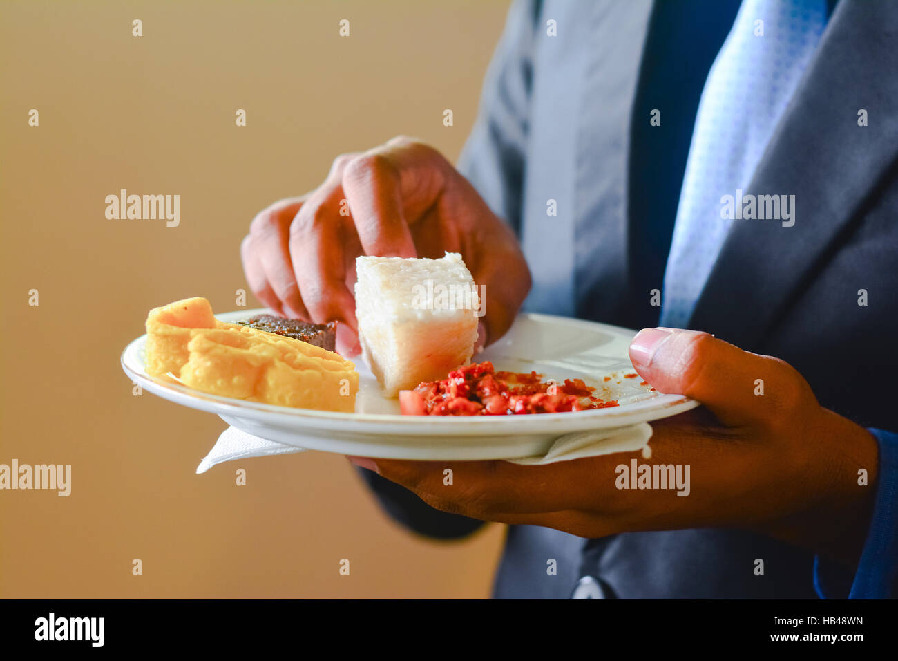 Kiribath milk rice traditional sri hi-res stock photography and images ...