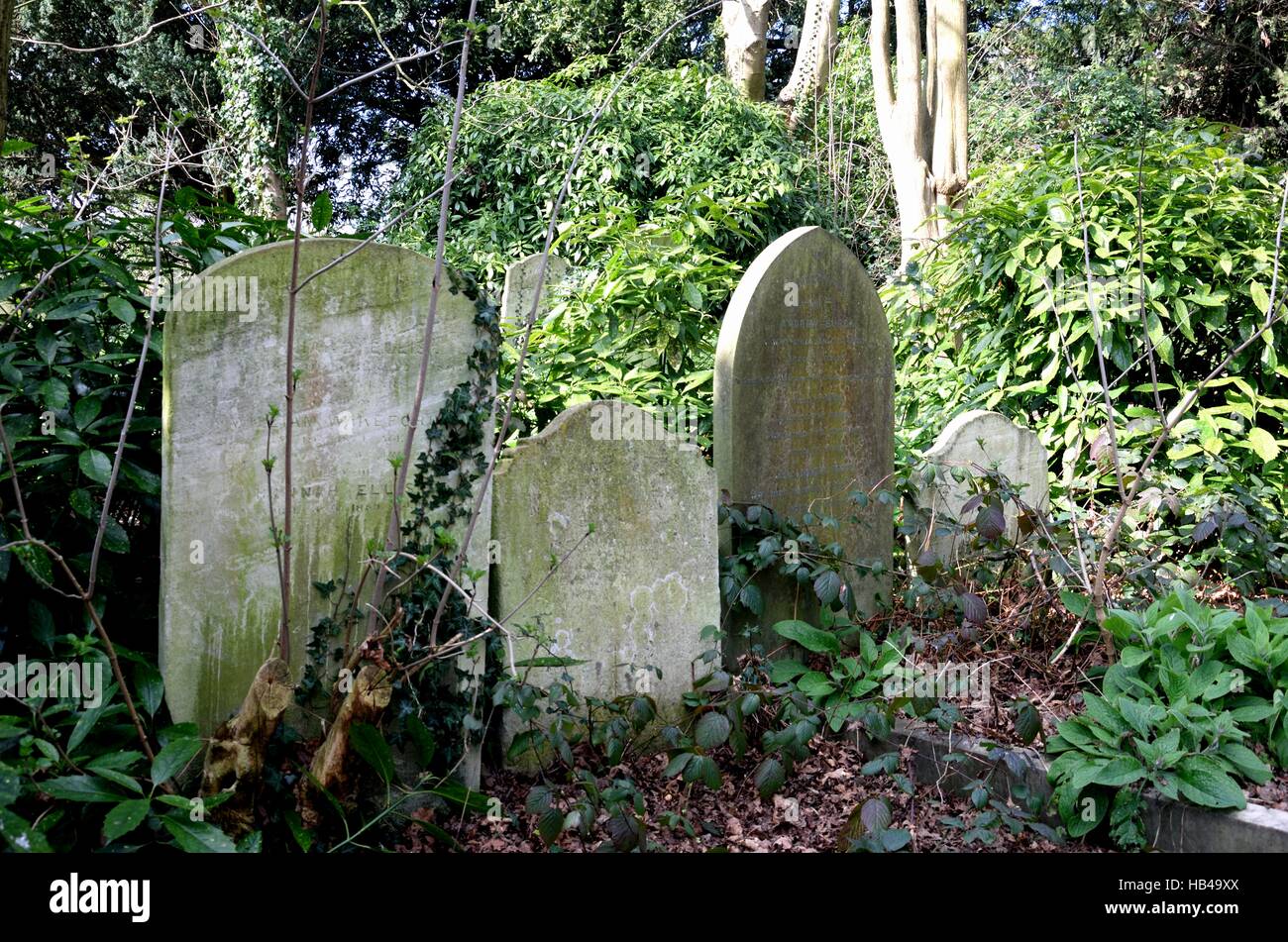 Gravestones headstone memorial tombstone graveyard hi-res stock ...