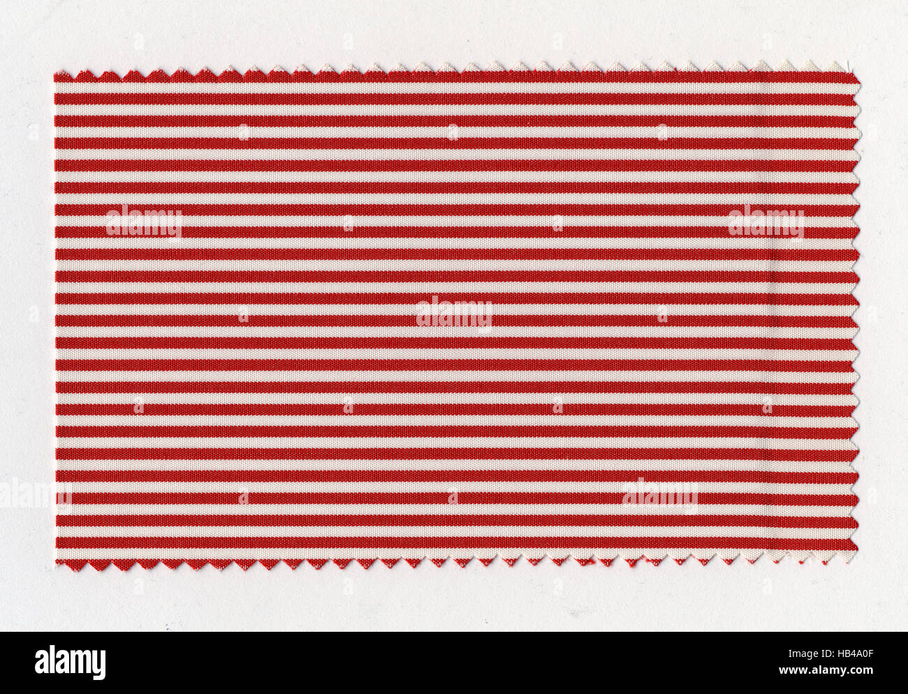 Red Striped fabric sample Stock Photo - Alamy