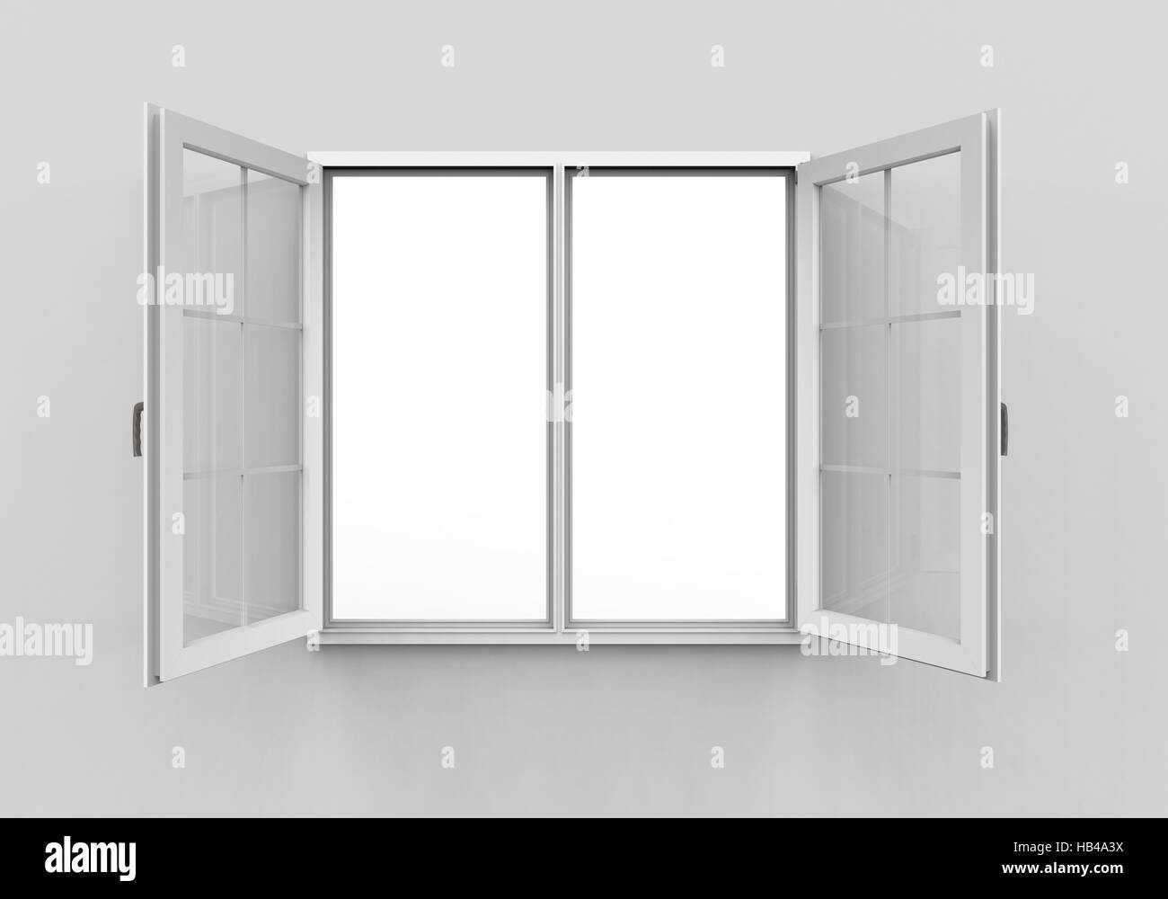 Blank window Black and White Stock Photos & Images - Alamy