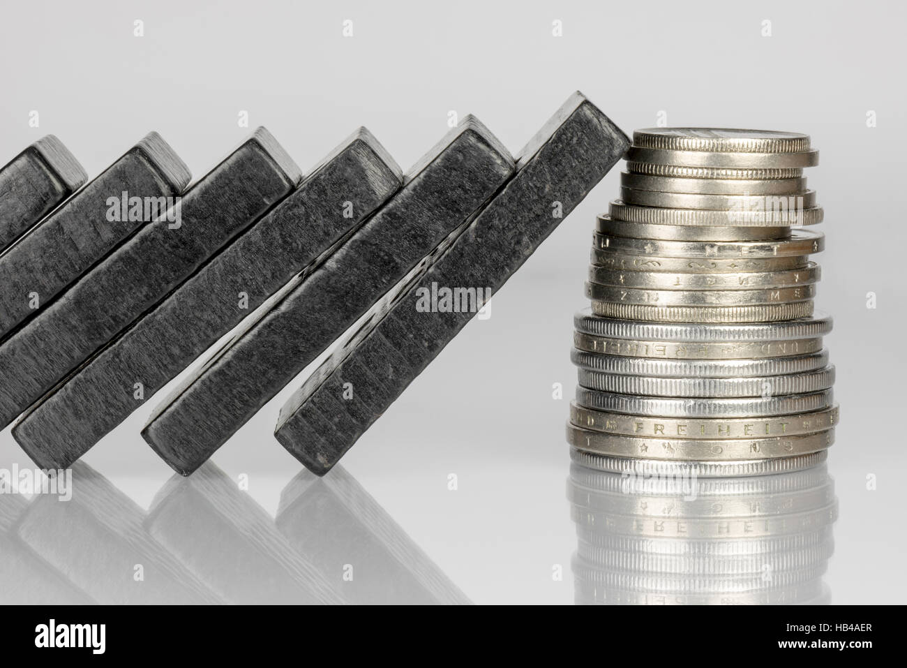 Black Domino bricks Stock Photo - Alamy