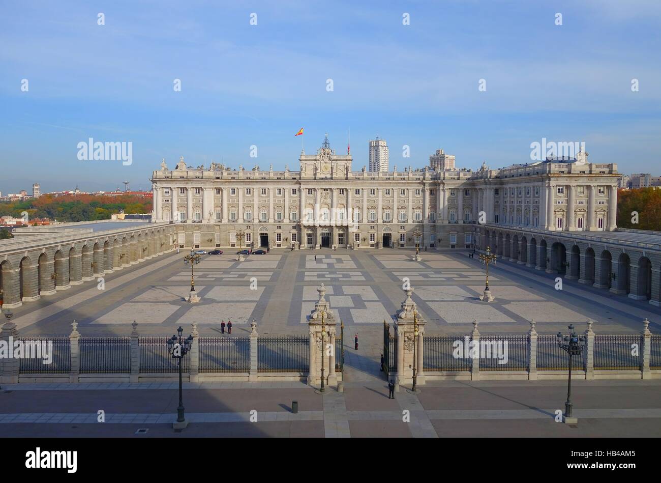 Morning on the Palace Square Stock Photo - Alamy