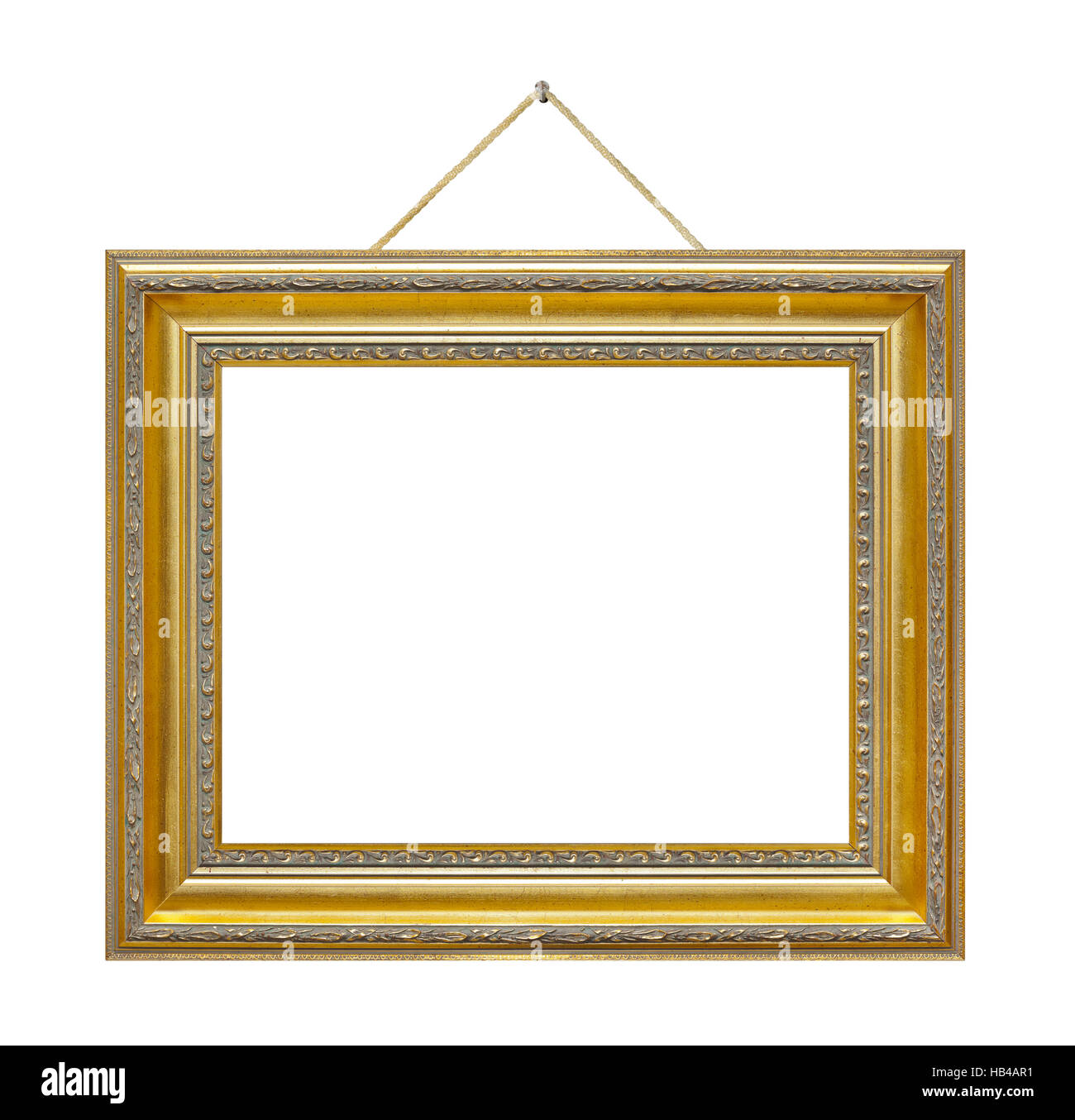 Gold rope border Cut Out Stock Images & Pictures - Alamy