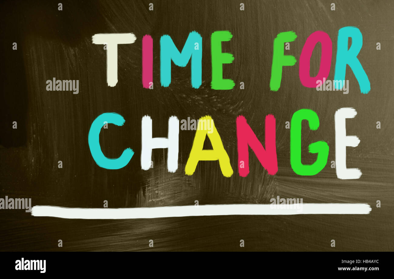 time for change Stock Photo - Alamy
