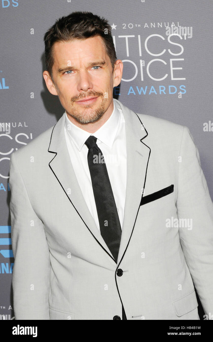 Actor Ethan Hawke attends the 20th Critics' Choice Movie Awards at the ...
