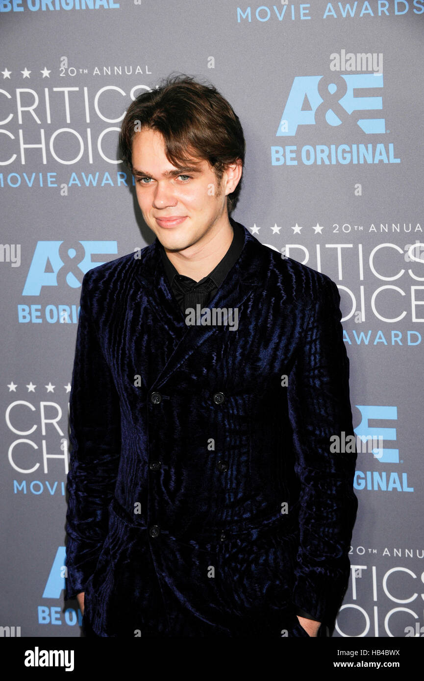 Ellar Coltrane attends the 20th Critics' Choice Movie Awards at the ...