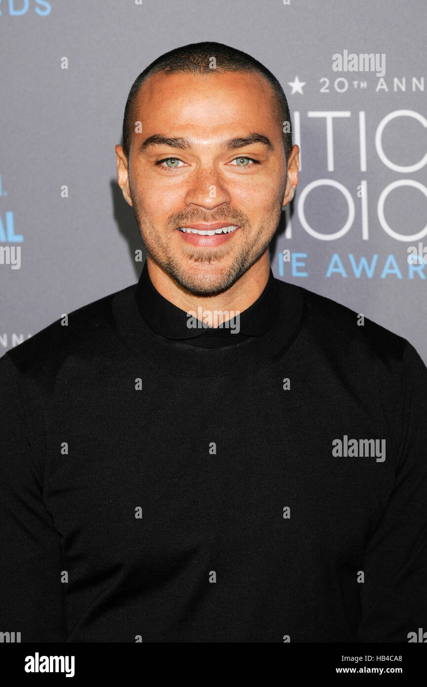 Jesse Williams attends the 20th Critics' Choice Movie Awards at the ...