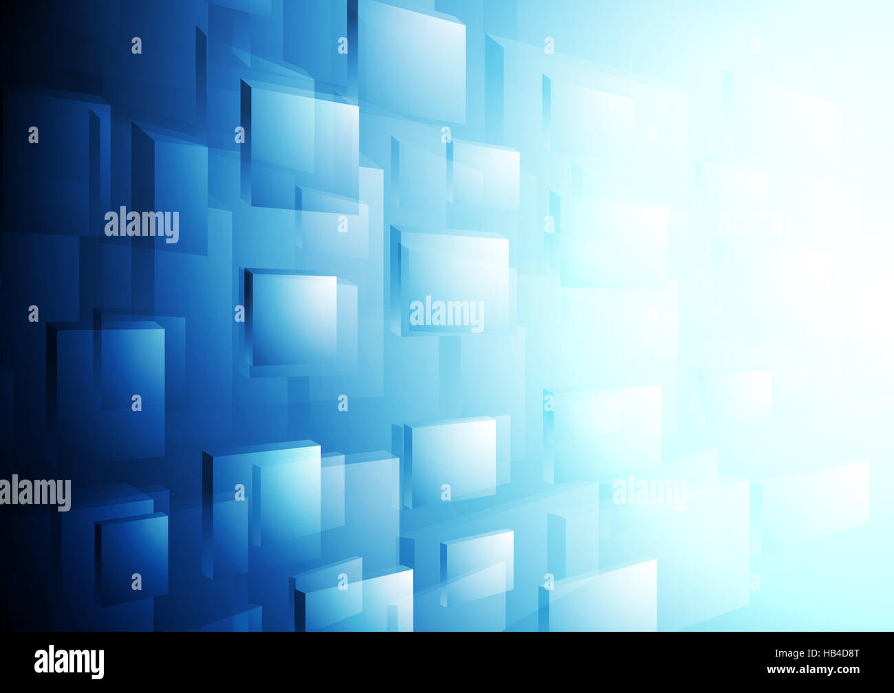 Bright blue hi-tech motion background Stock Photo - Alamy
