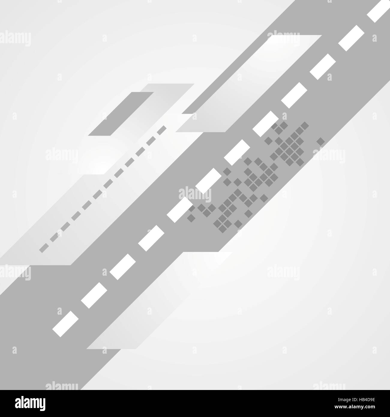 Minimal pattern abstract tech Black and White Stock Photos & Images - Alamy