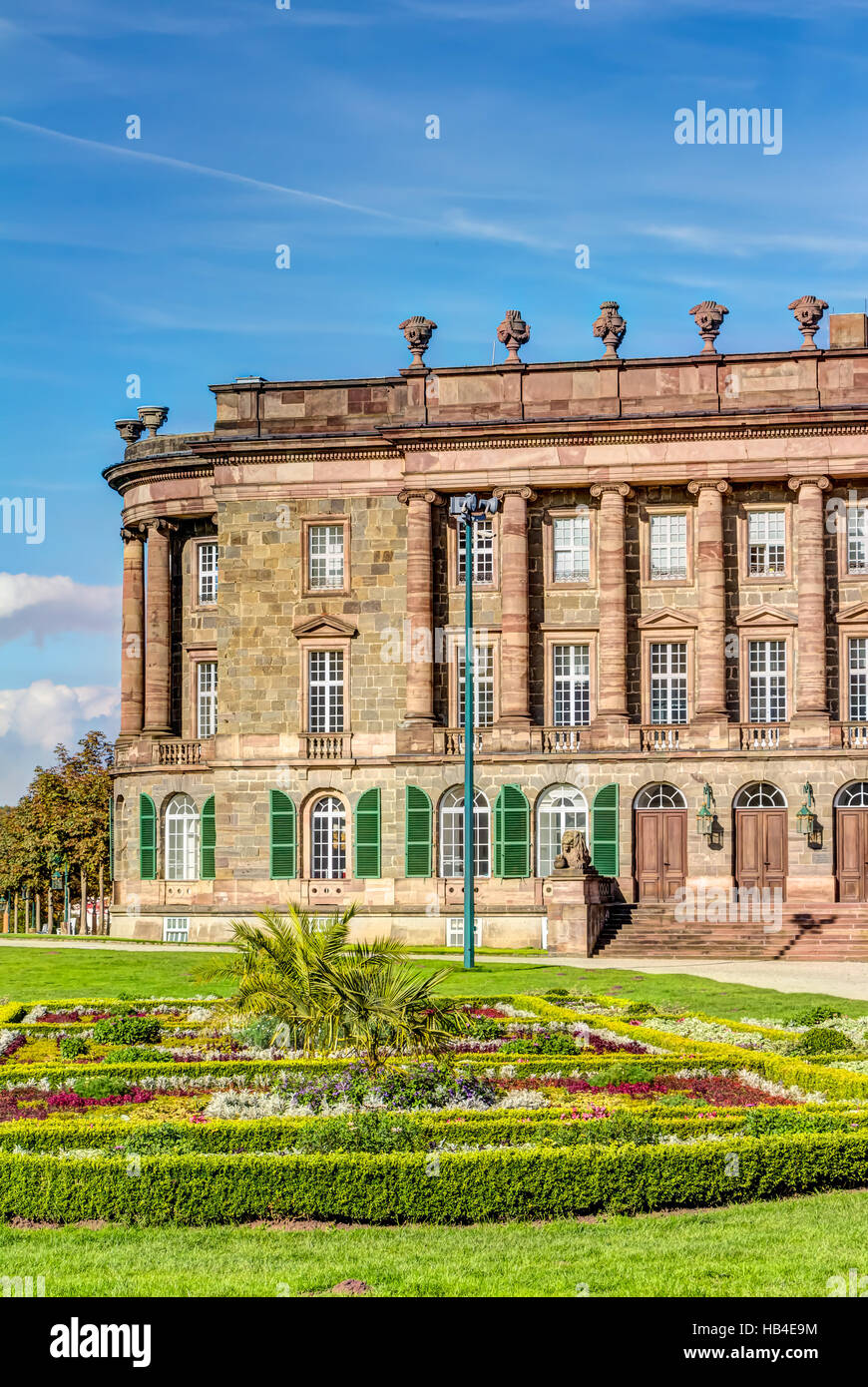 Neoclassical palace in Kassel Stock Photo - Alamy