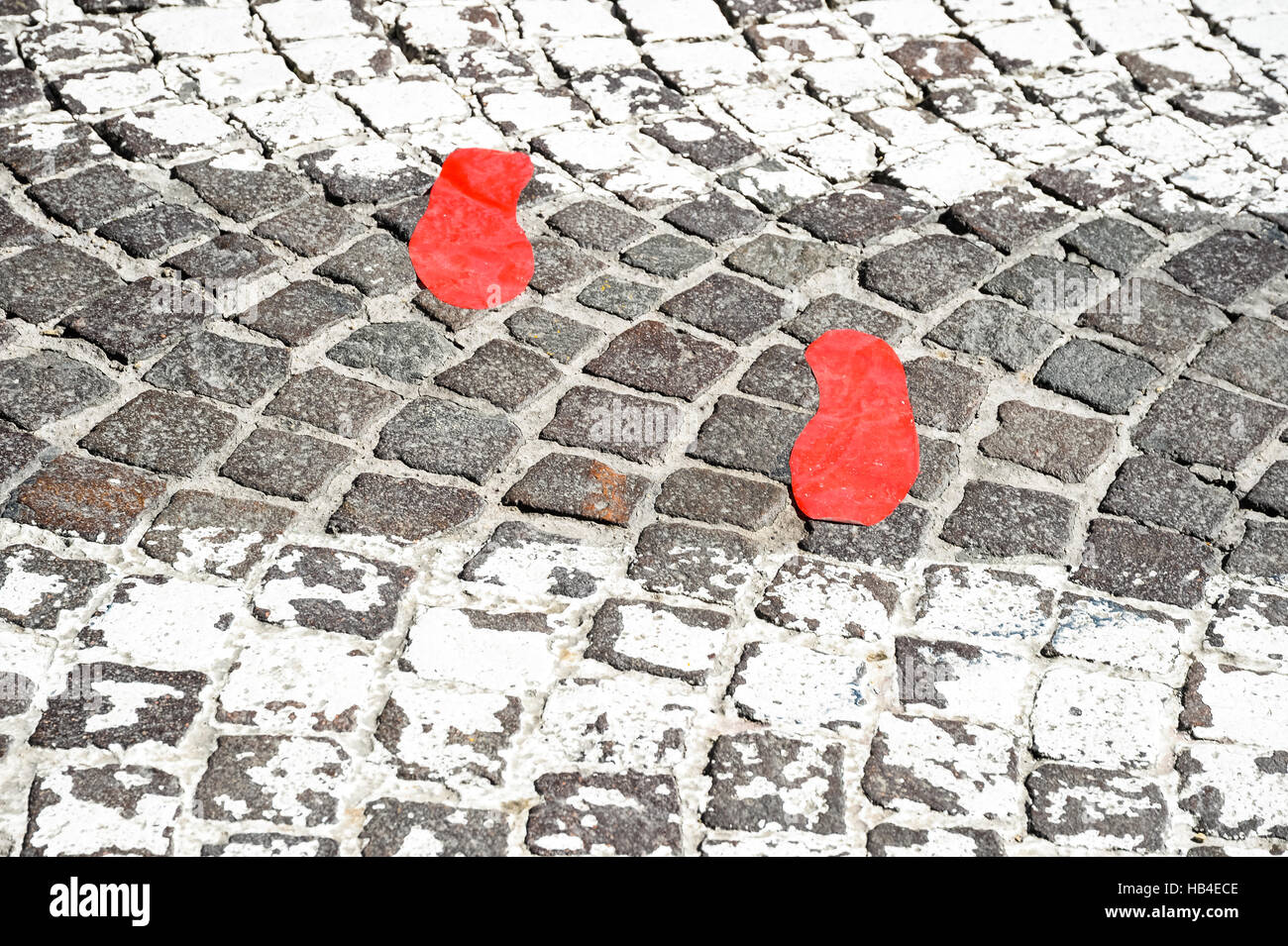 Footsteps across hi-res stock photography and images - Alamy