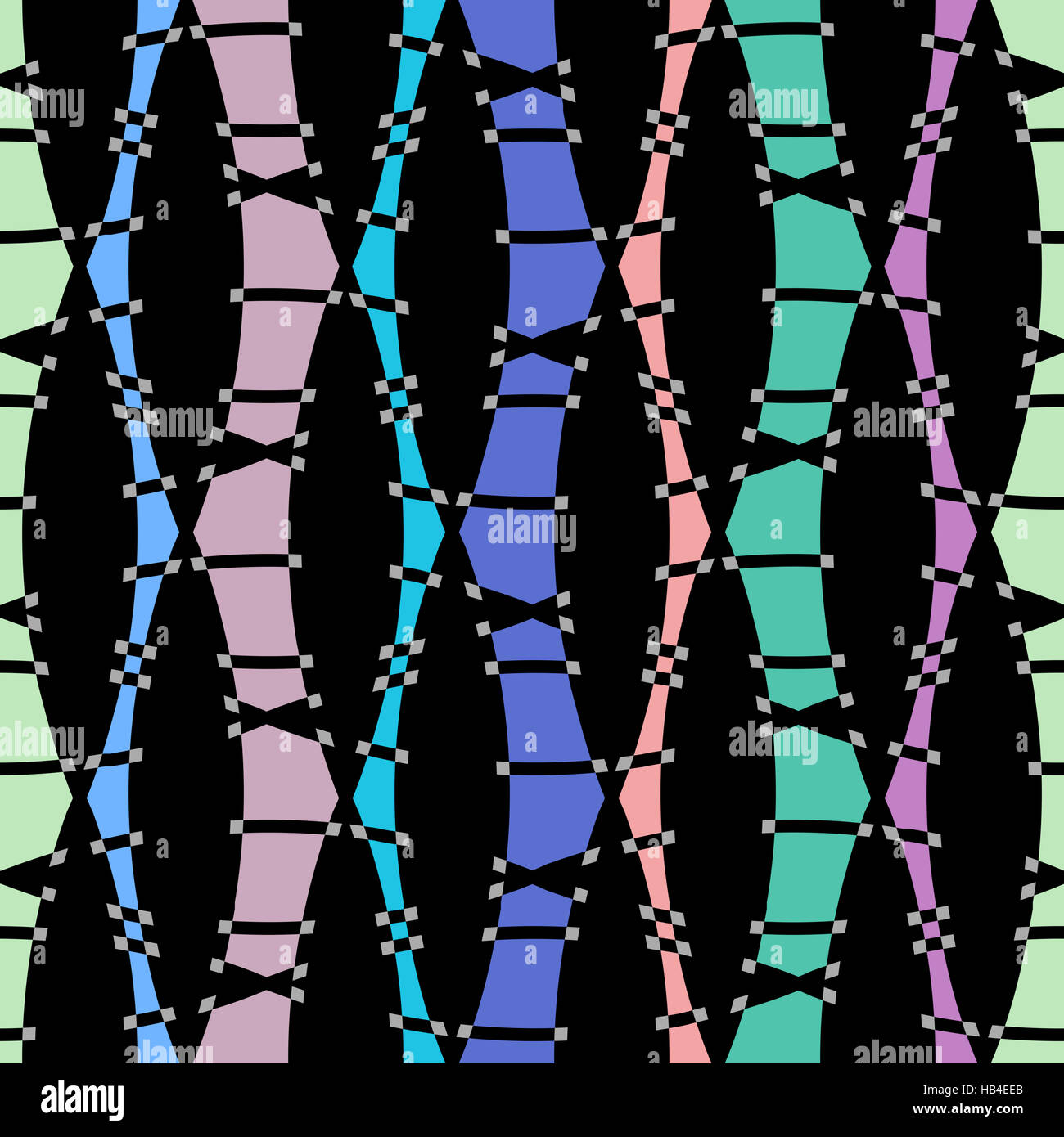 seamless pattern sixtees Stock Photo - Alamy