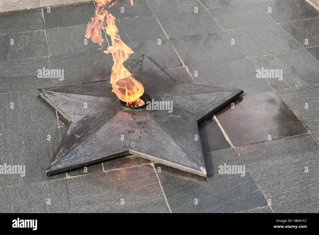 eternal flame monument Stock Photo - Alamy