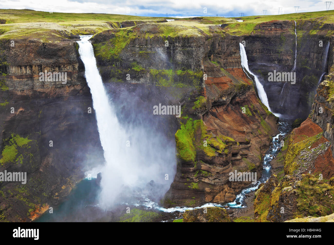 Vertical cliff in Iceland Stock Photo - Alamy