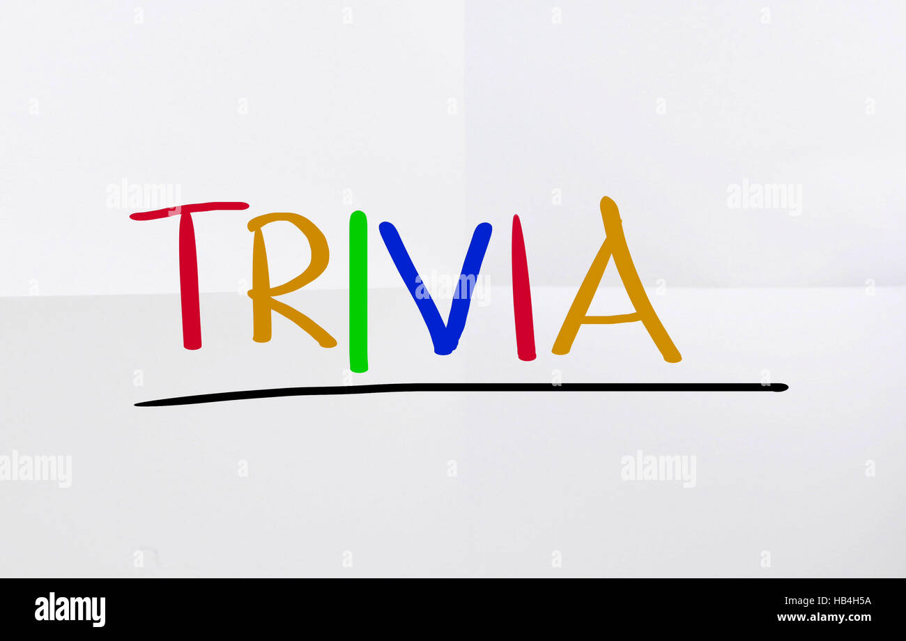 Trivia quiz hi-res stock photography and images - Alamy
