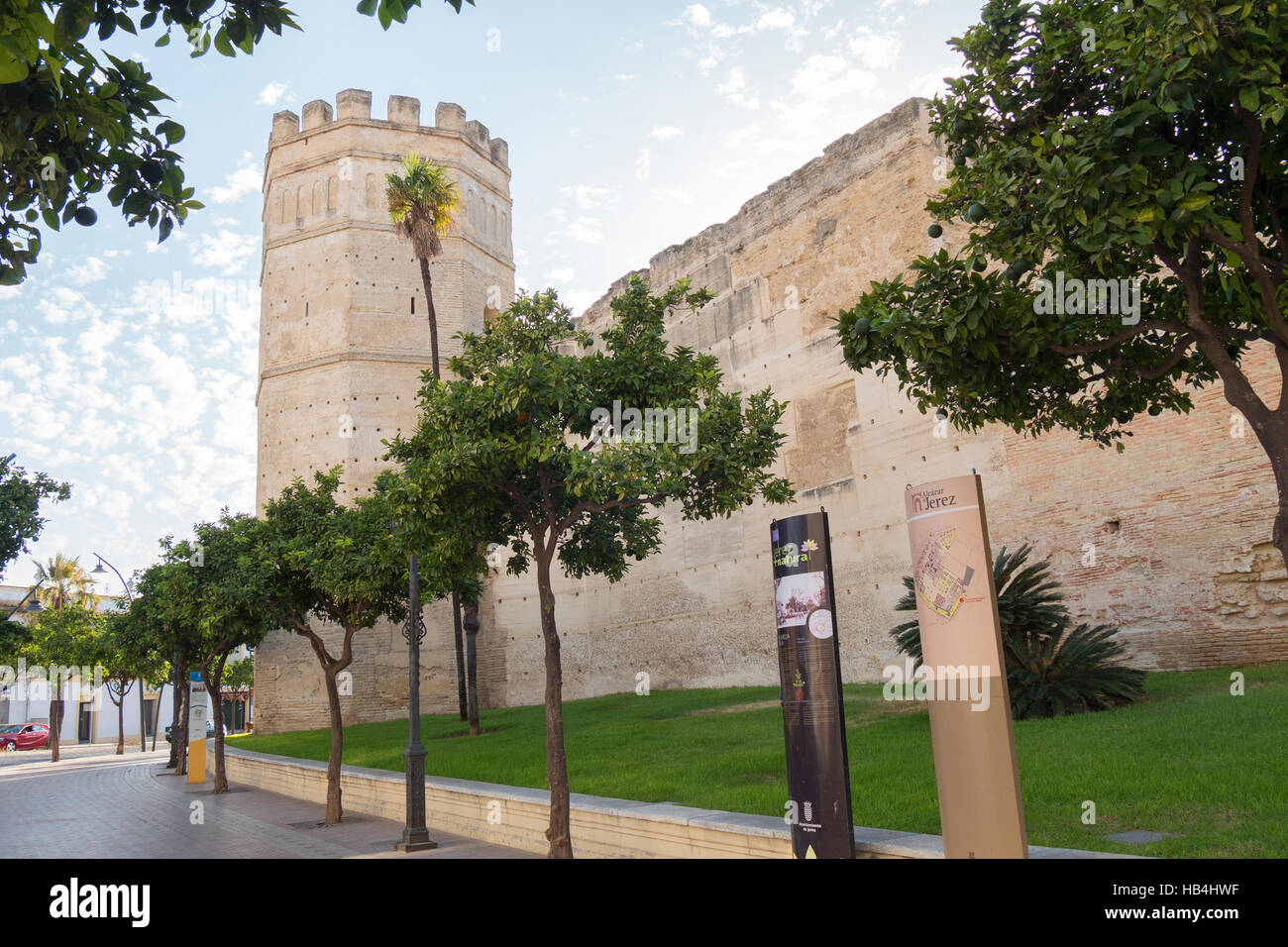 Alcazar de jerez palace hi-res stock photography and images - Alamy