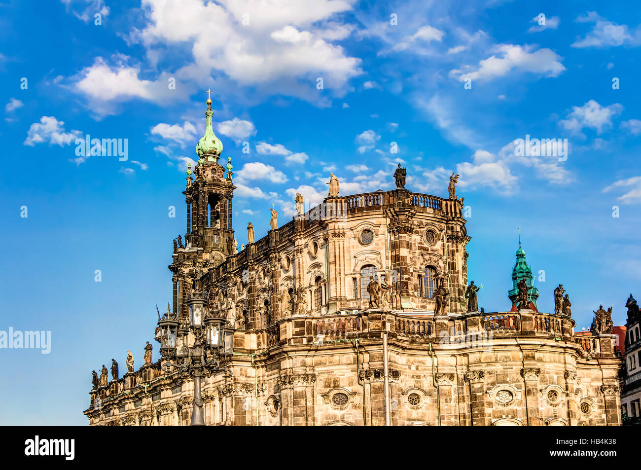 The Dresden Cathedral Stock Photo - Alamy