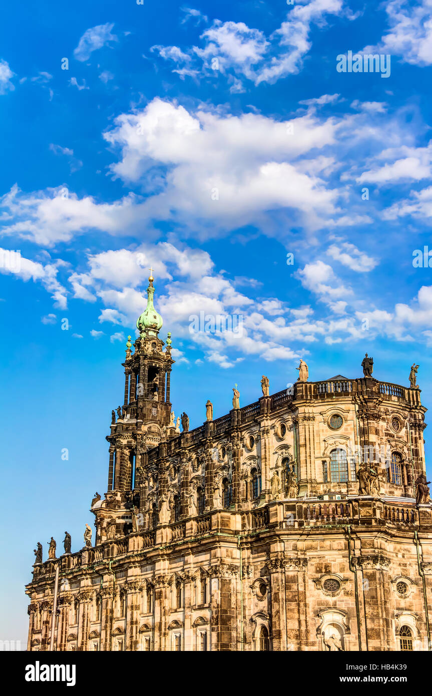 The Dresden Cathedral Stock Photo - Alamy