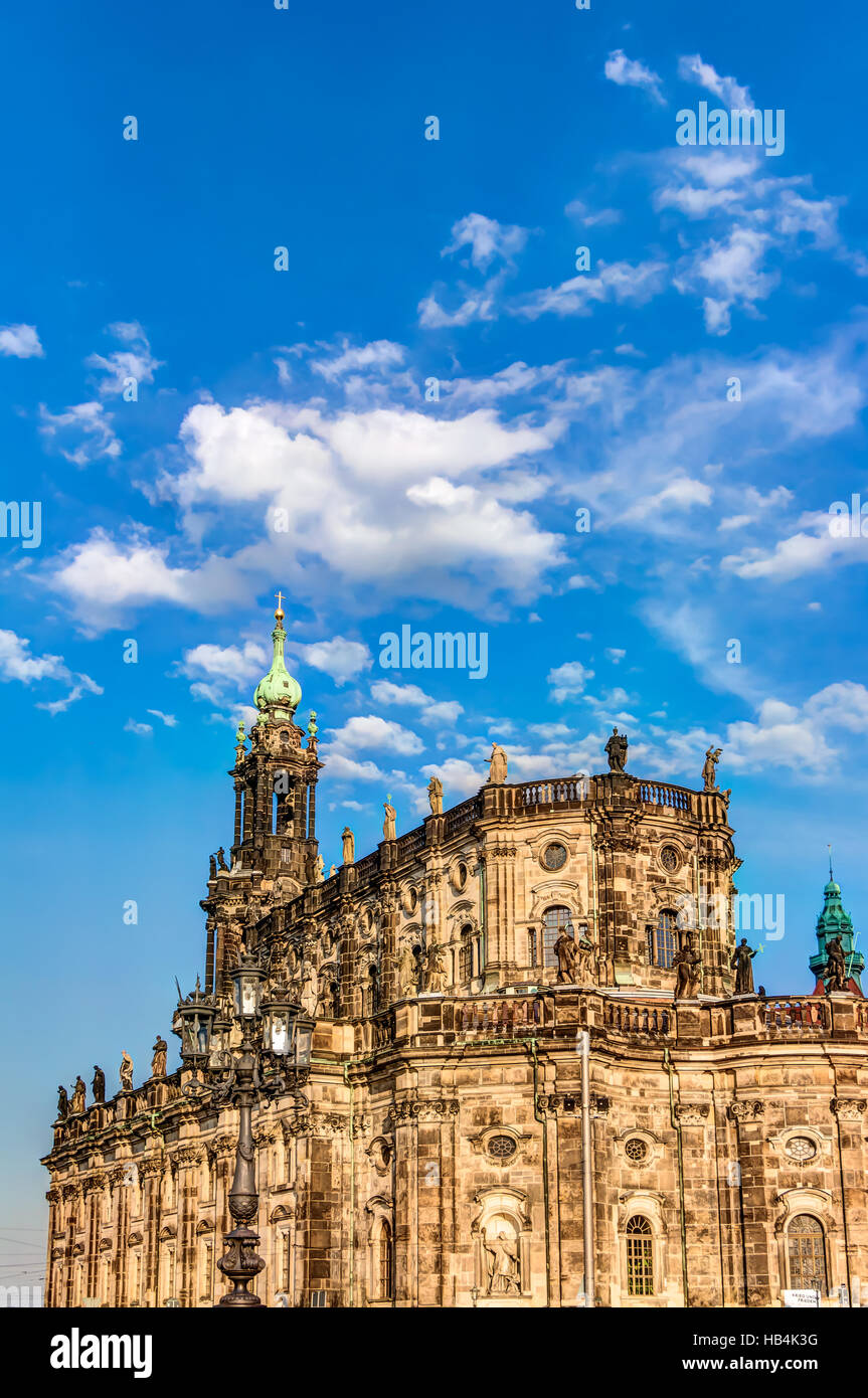 The Dresden Cathedral Stock Photo - Alamy