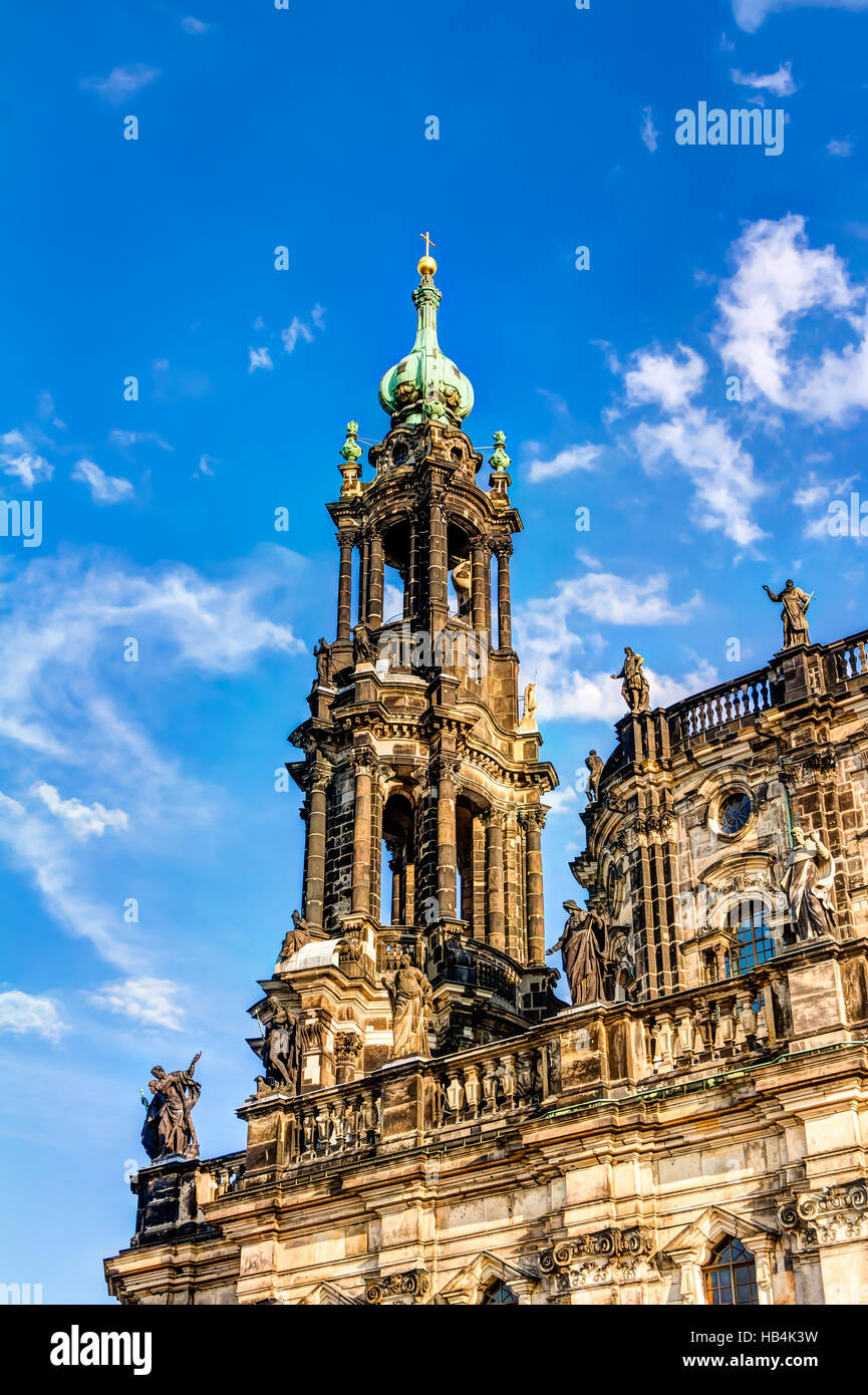 The Dresden Cathedral Stock Photo - Alamy