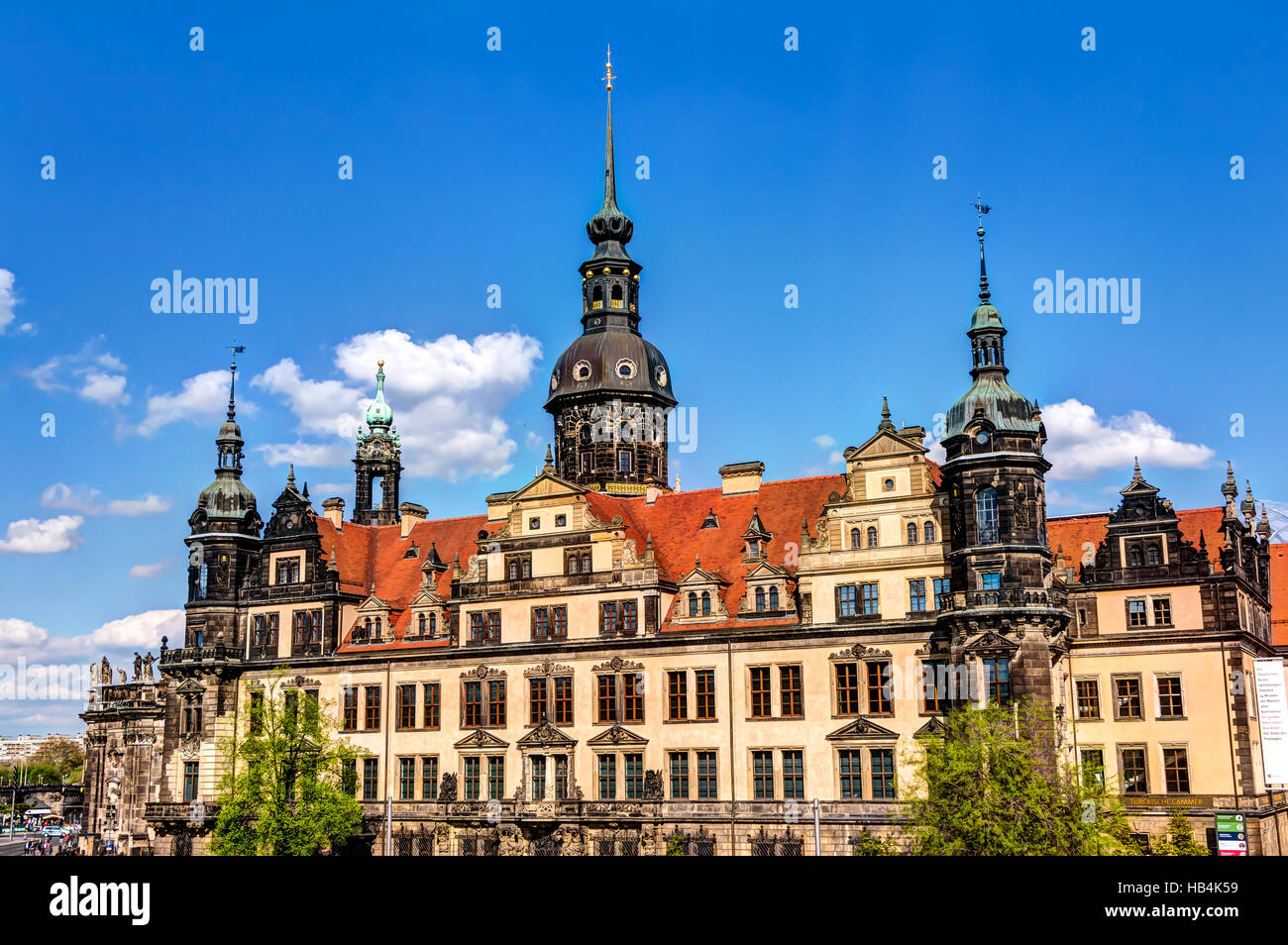 The Dresden castle Stock Photo - Alamy
